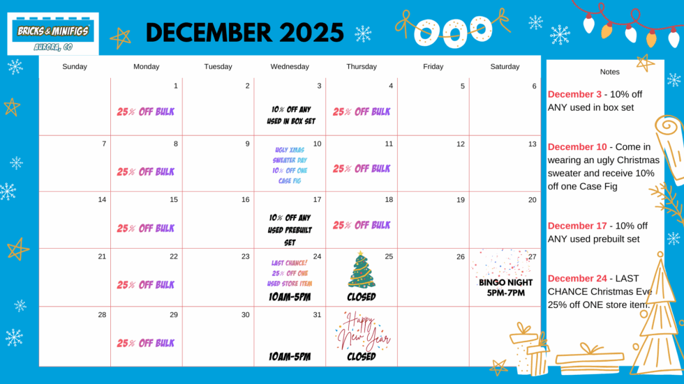 Bricks & Minifigs [STORE NAME] | Authorized LEGO® Reseller