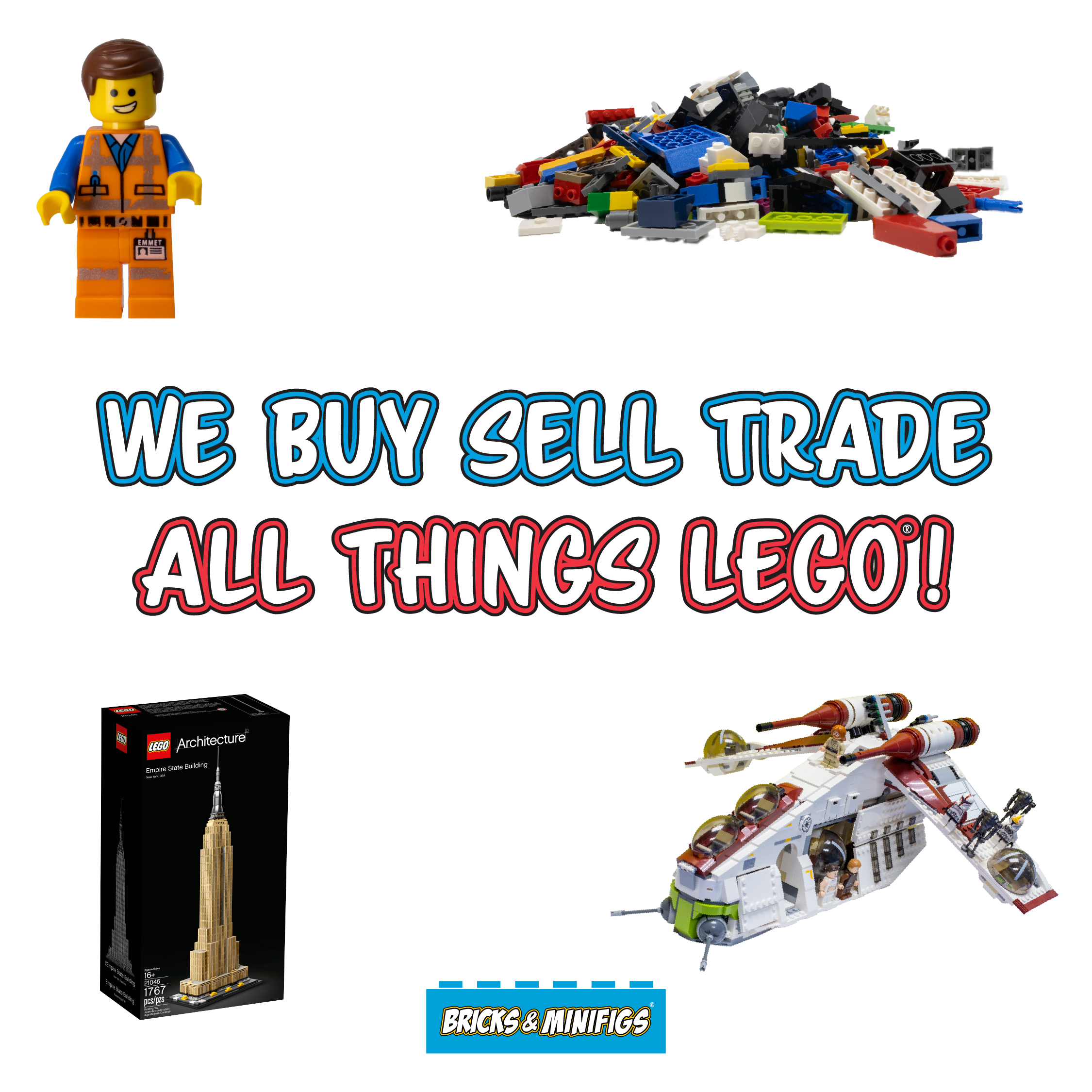 LEGO® Resale Store | Buy - Sell - Trade | Bricks and Minifigs - Durham