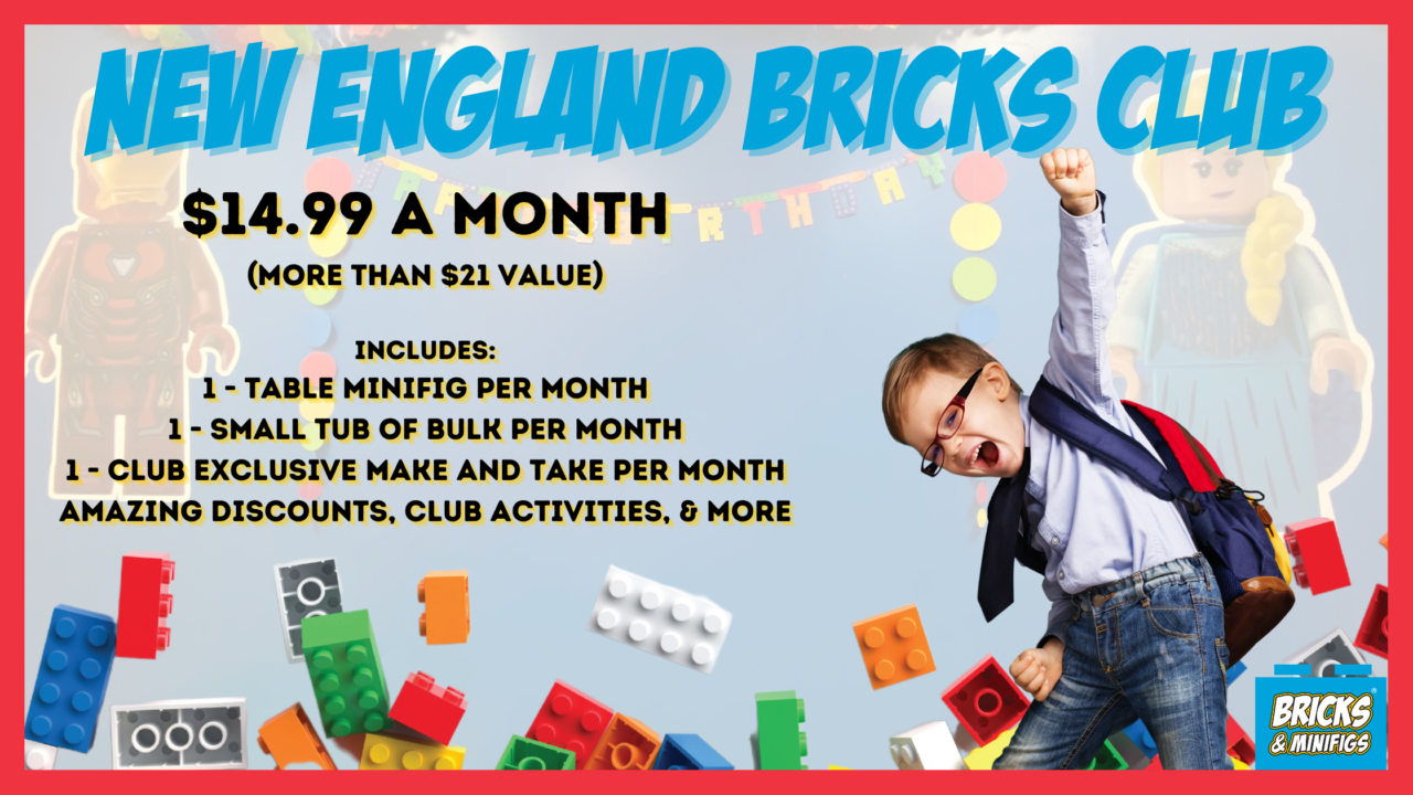 Bricks and Minifigs | New England Bricks Club | Join the Club.