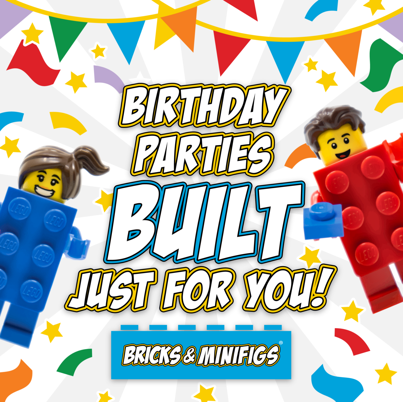 LEGO® Birthday Parties and Field Trips | Bricks & Minifigs Tomball